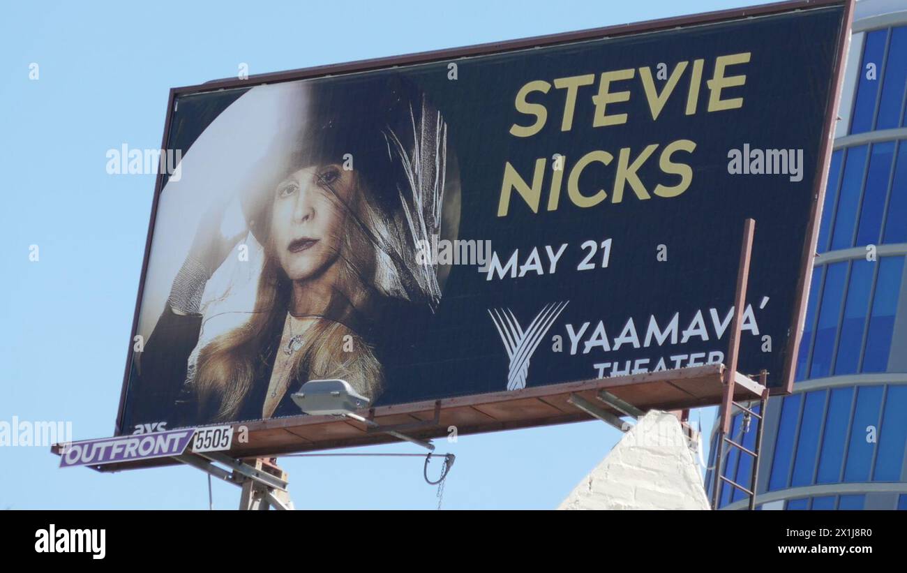 Los Angeles, California, USA 16th April 2024 Stevie Nicks Yaamava ...