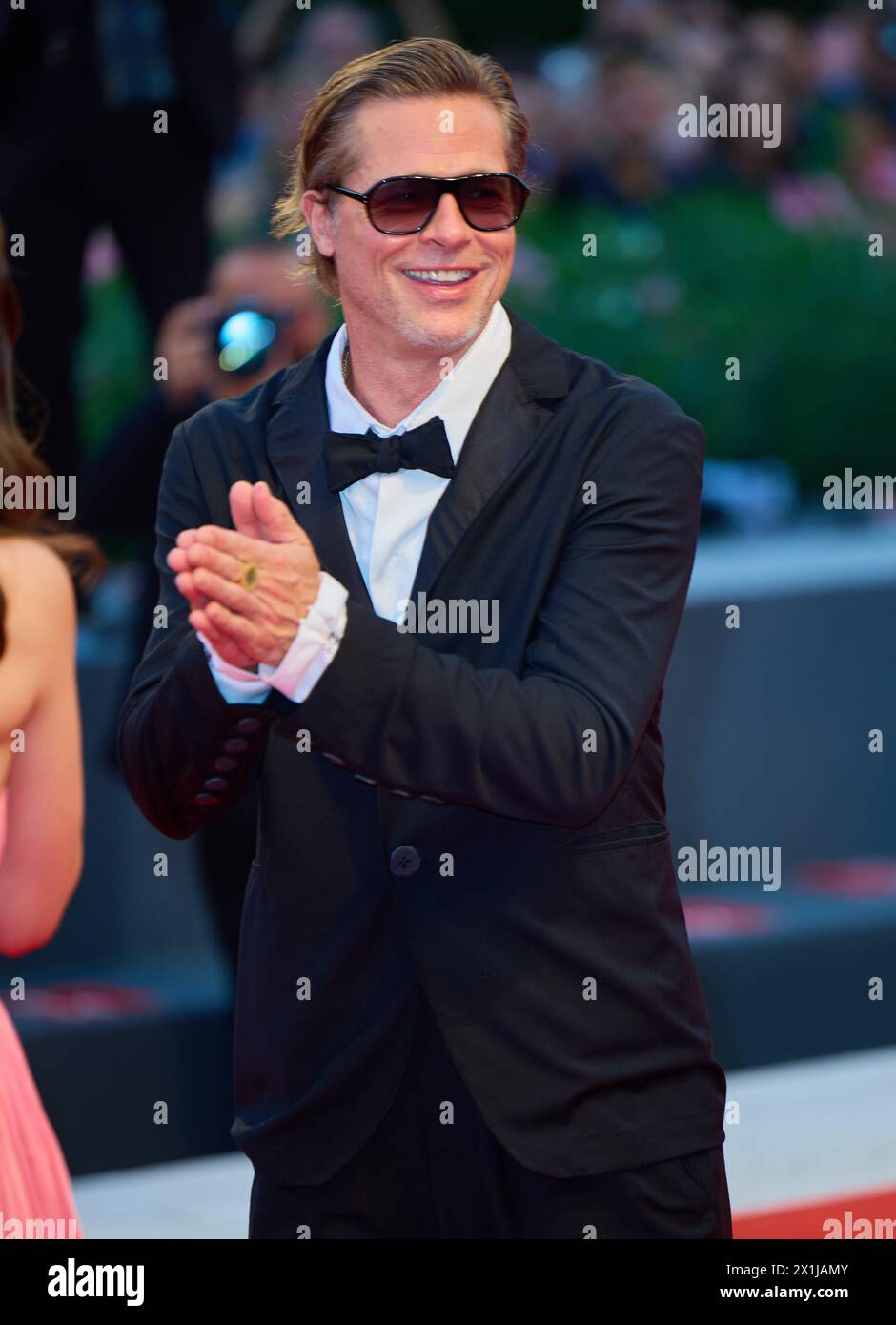 Brad pitt venice hi-res stock photography and images - Alamy