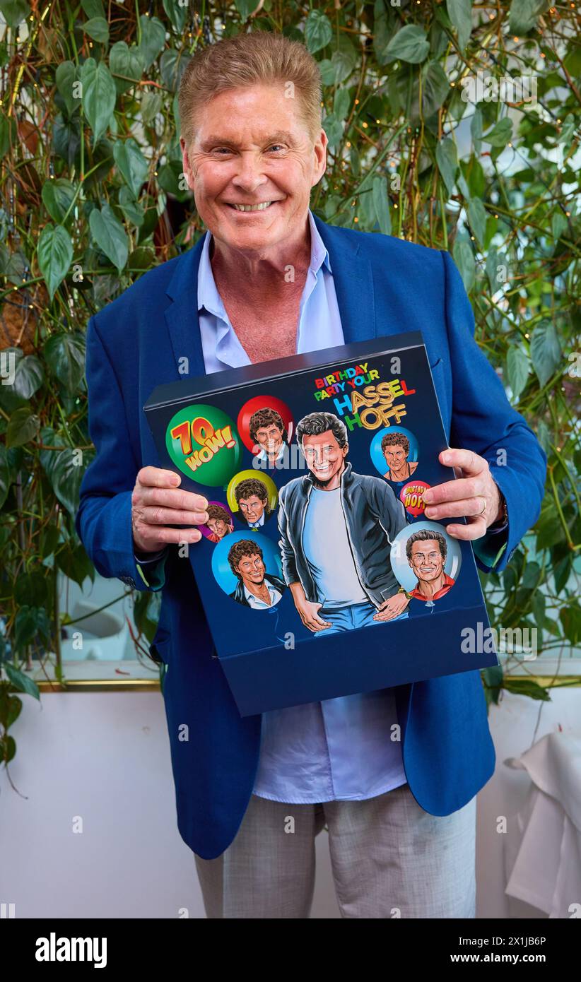 Copyright: Starpix / Alexander Tuma, David Hasselhoff press conference ...