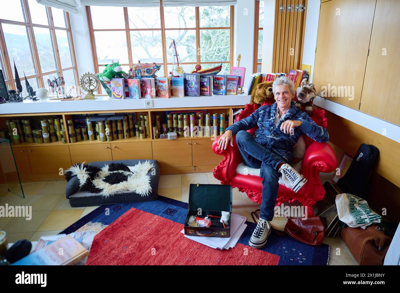 Austrian writer of children's books and TV-Presenter Thomas Brezina at ...