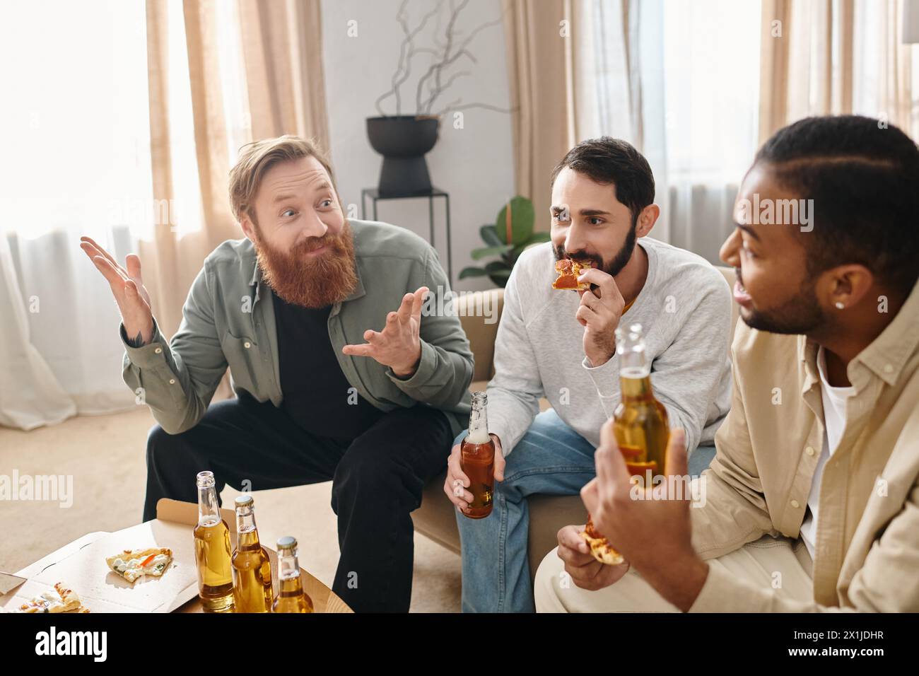 Different races eating a meal hi-res stock photography and images - Alamy