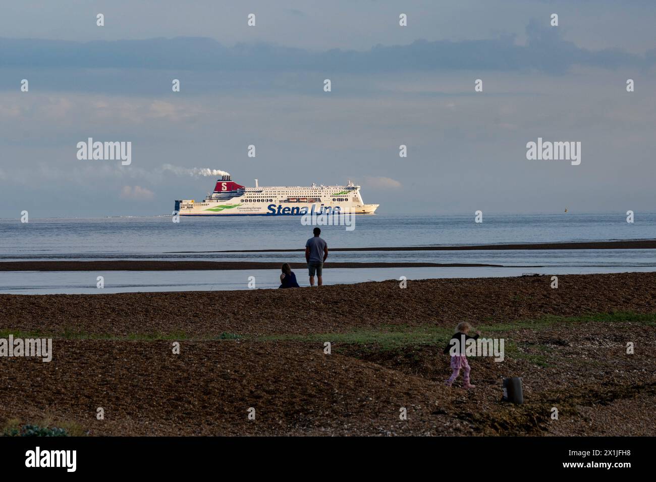 Stena Line passenger ferry Hook Van Holland to Harwich Bawdsey Ferry ...
