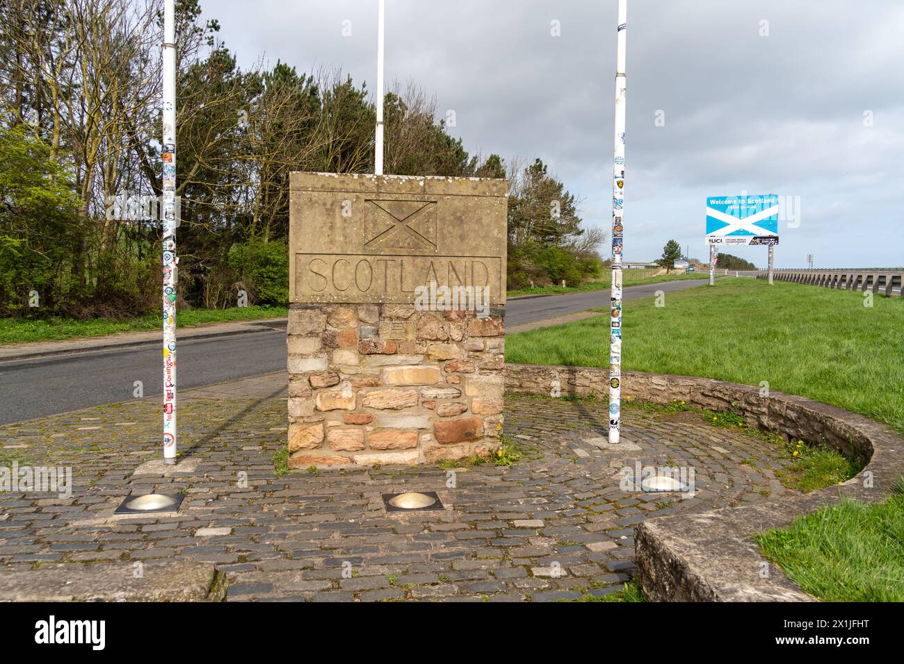 Scottish border hi-res stock photography and images - Alamy