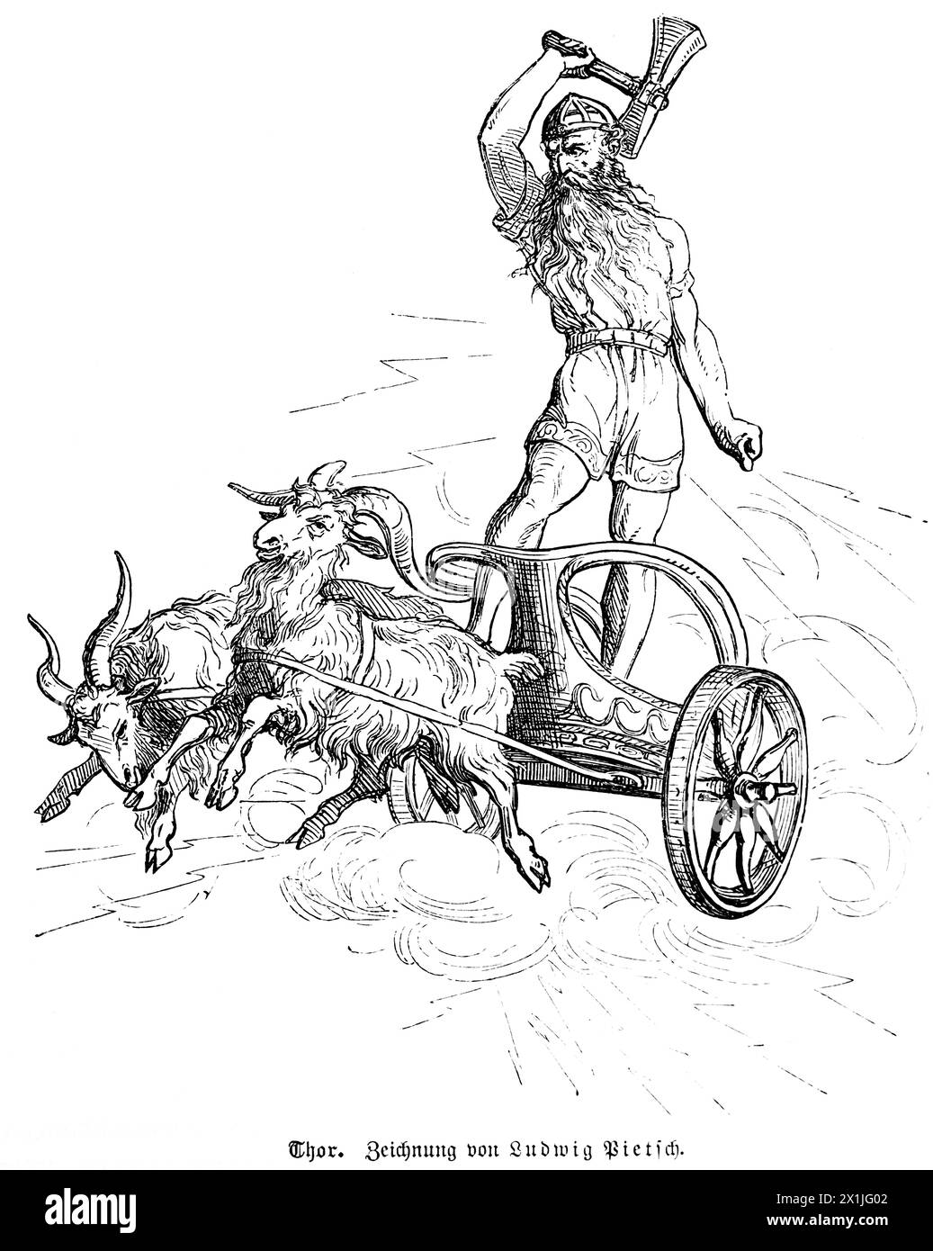 Thor norse god hi-res stock photography and images - Alamy