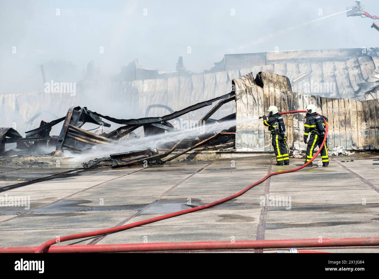 Huge Warehouse Fire Huge Warehouse Fire combatted by Local FireBrigades ...