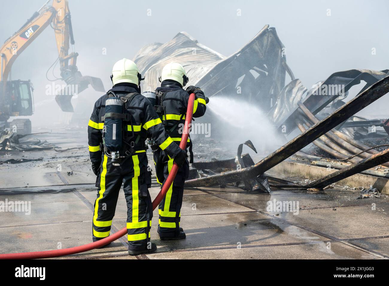 Huge Warehouse Fire Huge Warehouse Fire combatted by Local FireBrigades ...