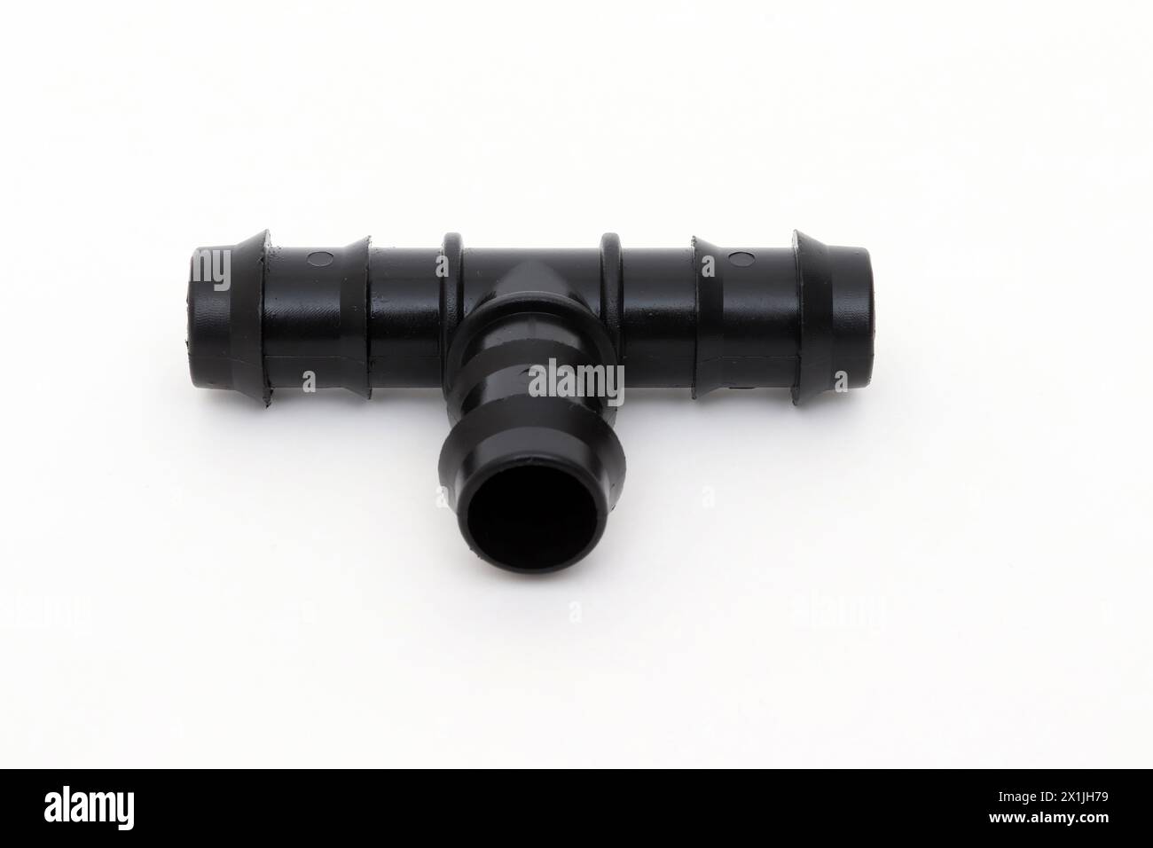 Pipe connection drip irrigation Cut Out Stock Images & Pictures - Alamy