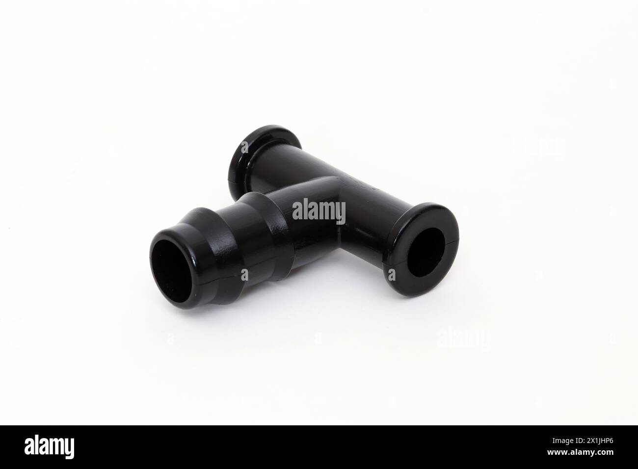 drip irrigation plastic connection attachment Stock Photo - Alamy