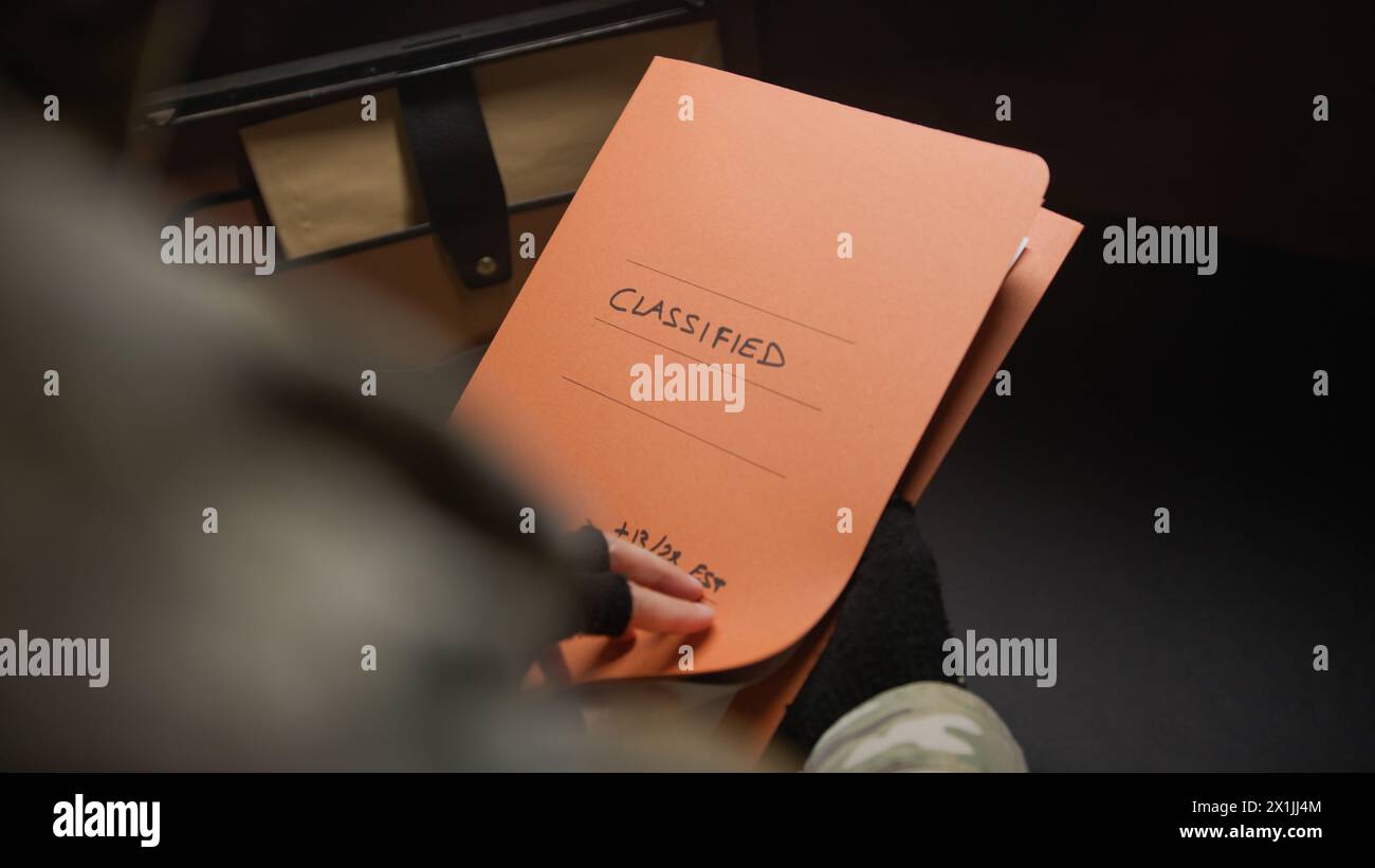 Army documents hi-res stock photography and images - Alamy