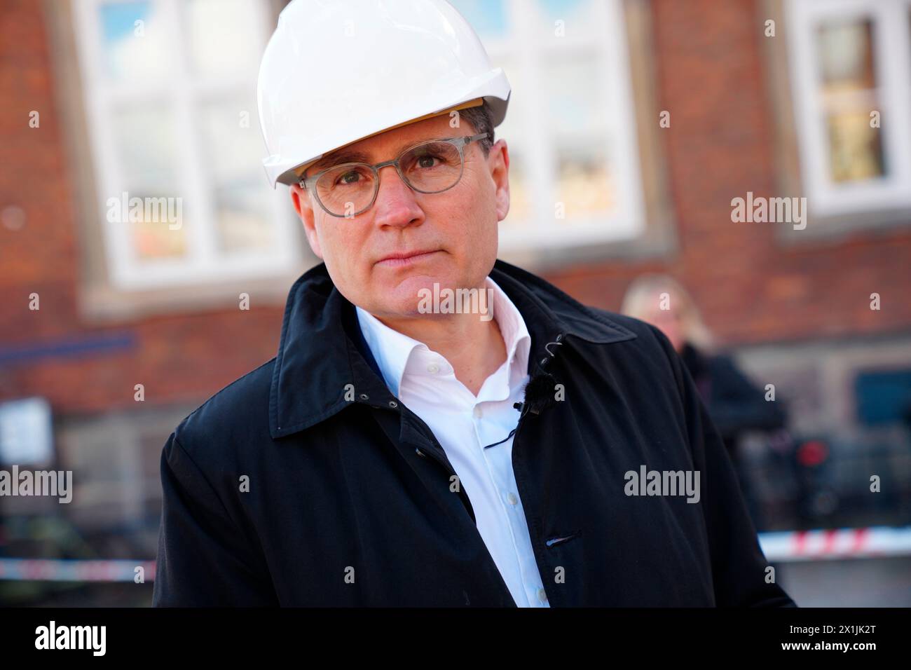 The CEO of Danish Business, Brian Mikkelsen, gives an interview about ...