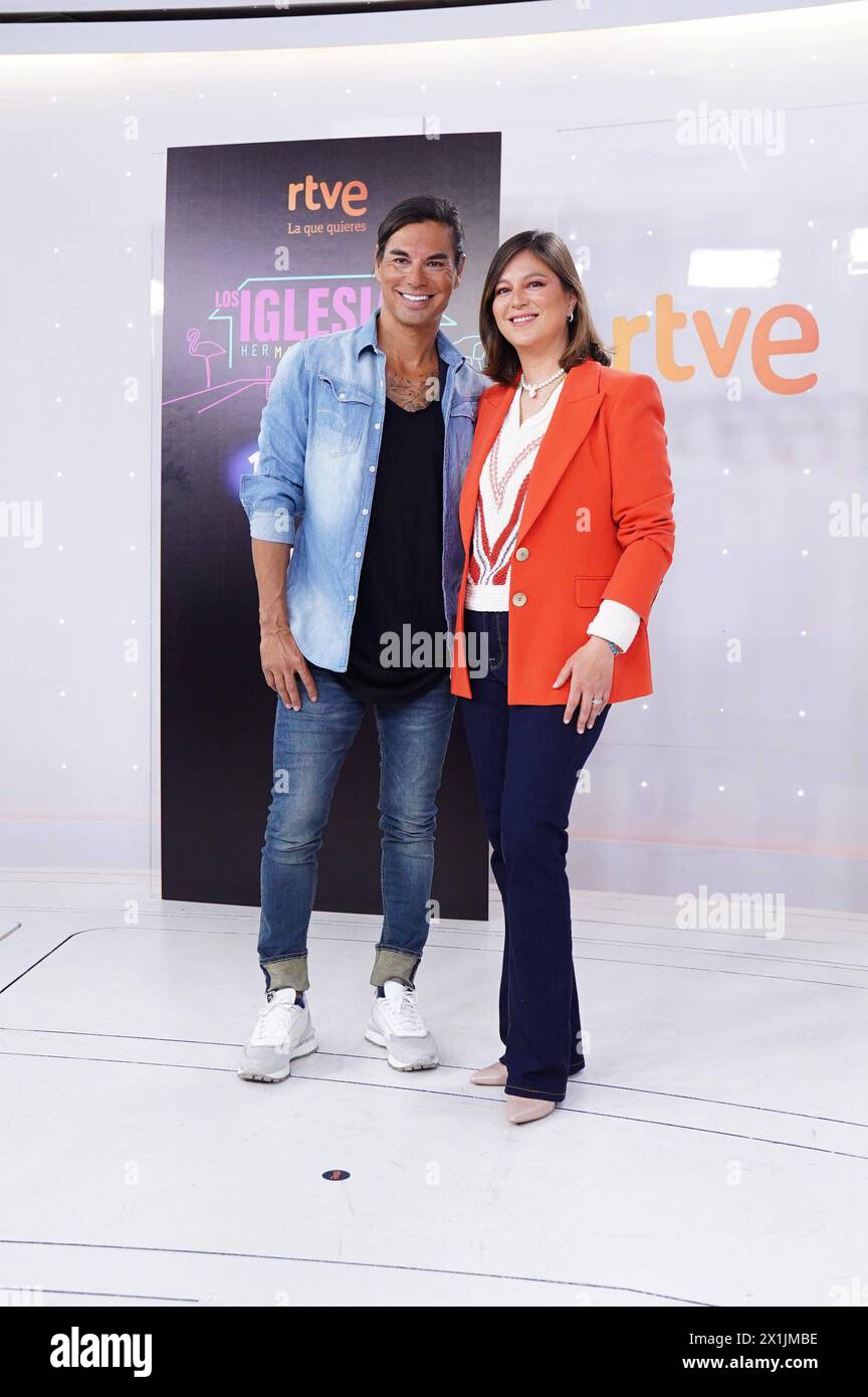 Madrid, Spain. 17th Apr, 2024. Julio Jose Iglesias, Chabeli Iglesias at ...