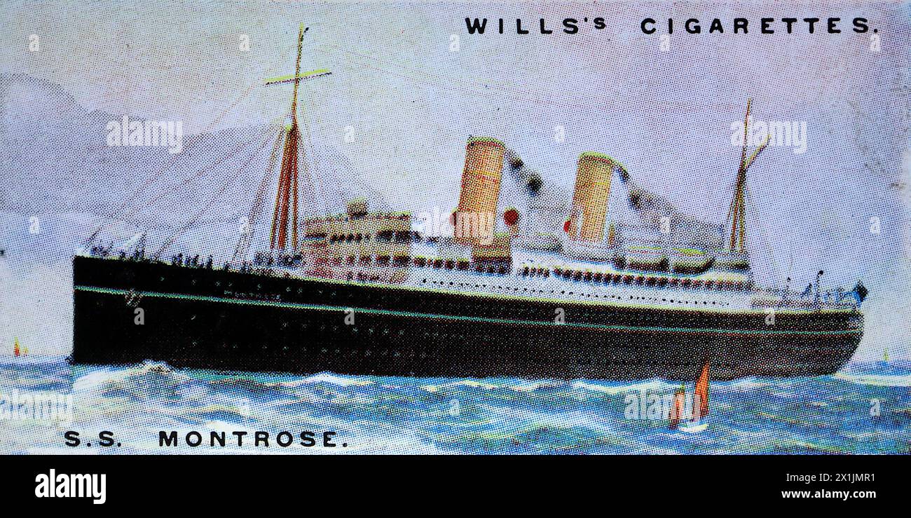 S.S. Montrose of the Canadian Pacific Atlantic fleet, operating summer ...