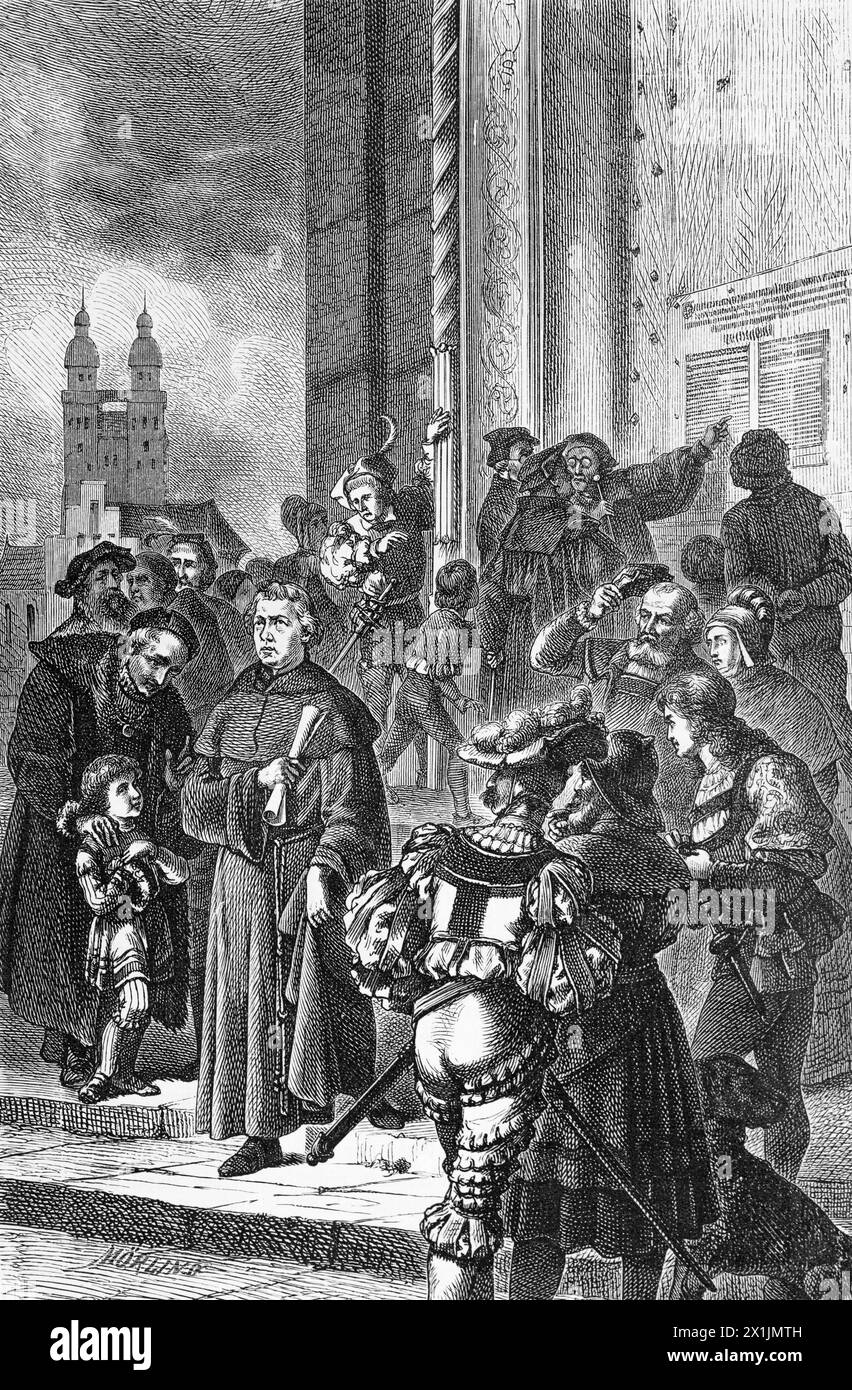 95 theses of martin luther hi-res stock photography and images - Alamy