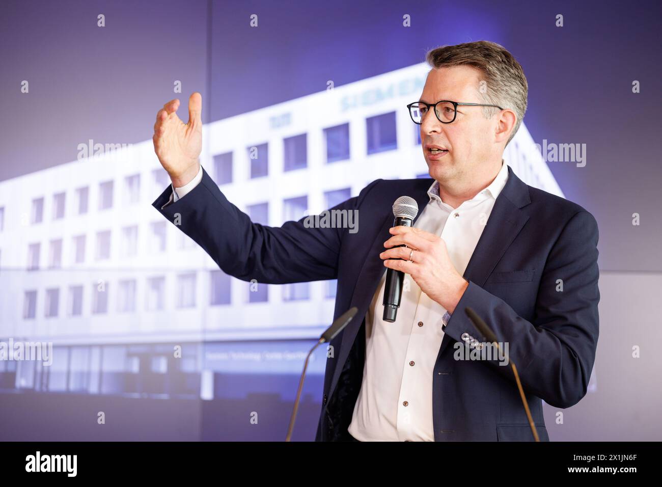 Munich, Germany. 17th Apr, 2024. Markus Blume (CSU), Bavarian Minister ...