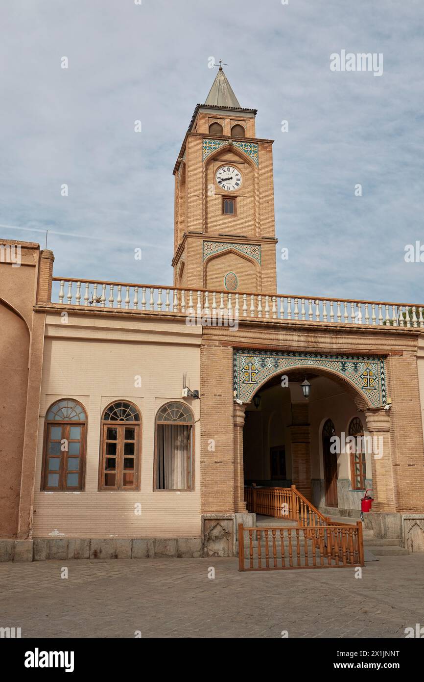 Clock tower at the entrance gate to the 17th century Holy Savior ...