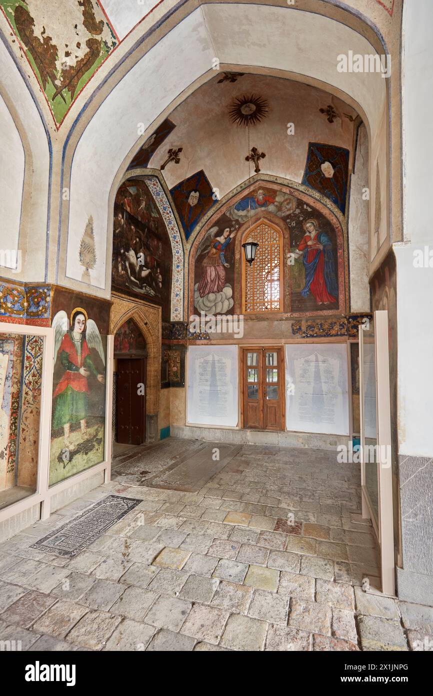 Entranceway from courtyard to the 17th century Holy Savior Cathedral ...