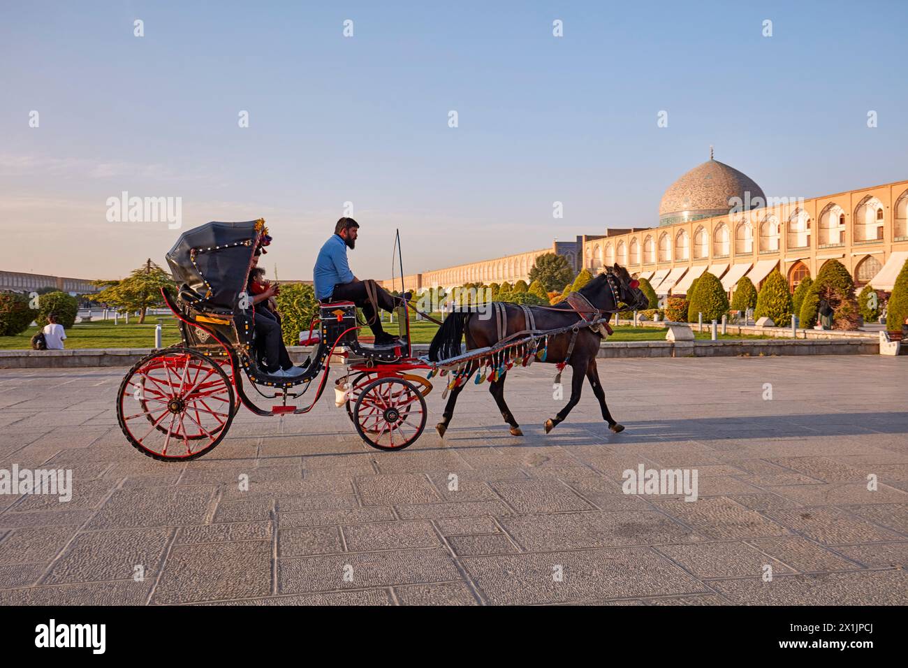 A circular ride in a horse drawn carriage – popular tourist activity in ...