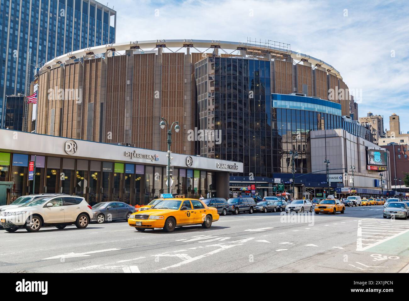 Madison Square Garden Stadium Manhattan New York City Stock Photo - Alamy