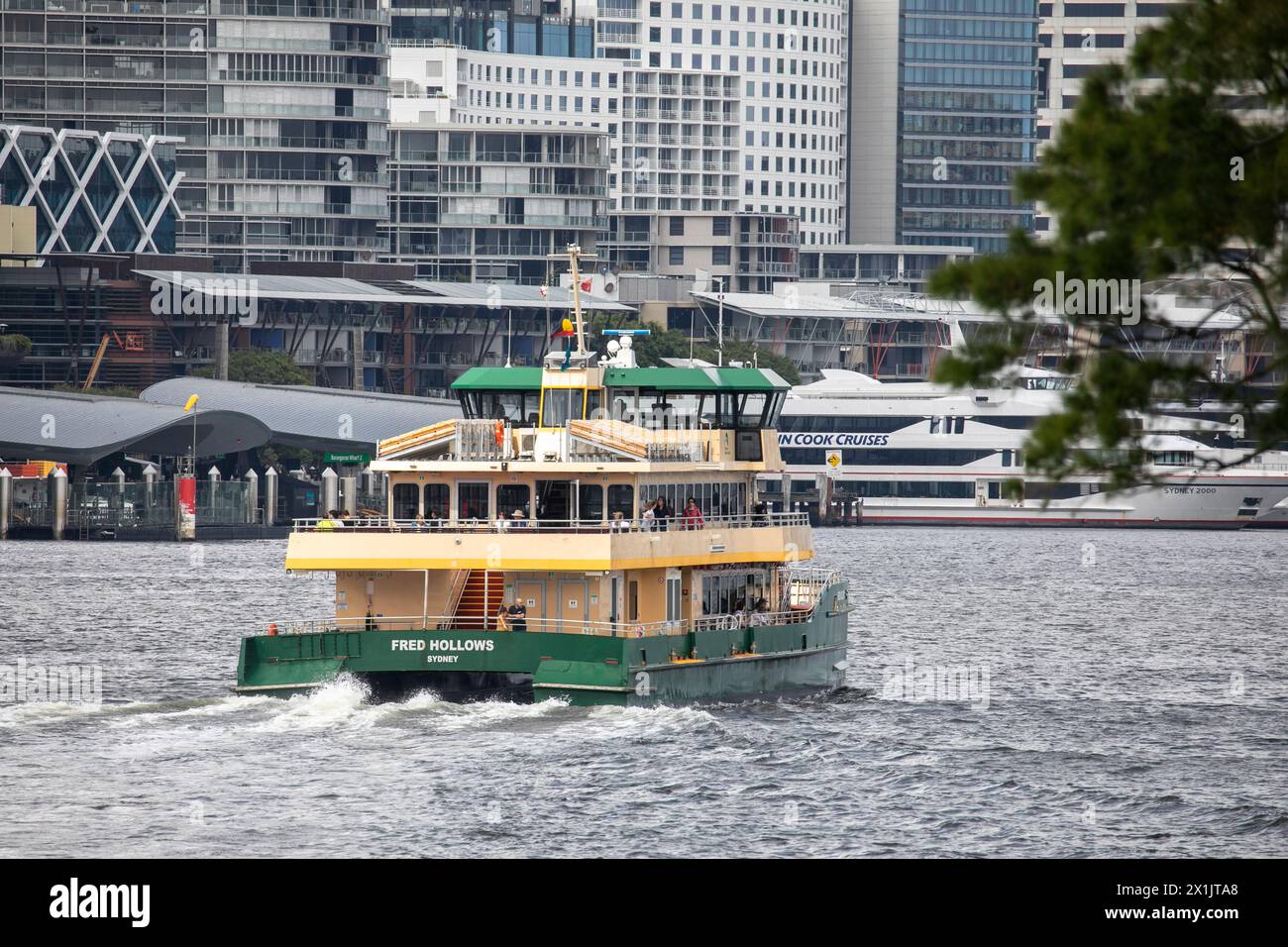 Sydney Emerald class ferry, the MV Fred Hollows entered service in 2017 ...