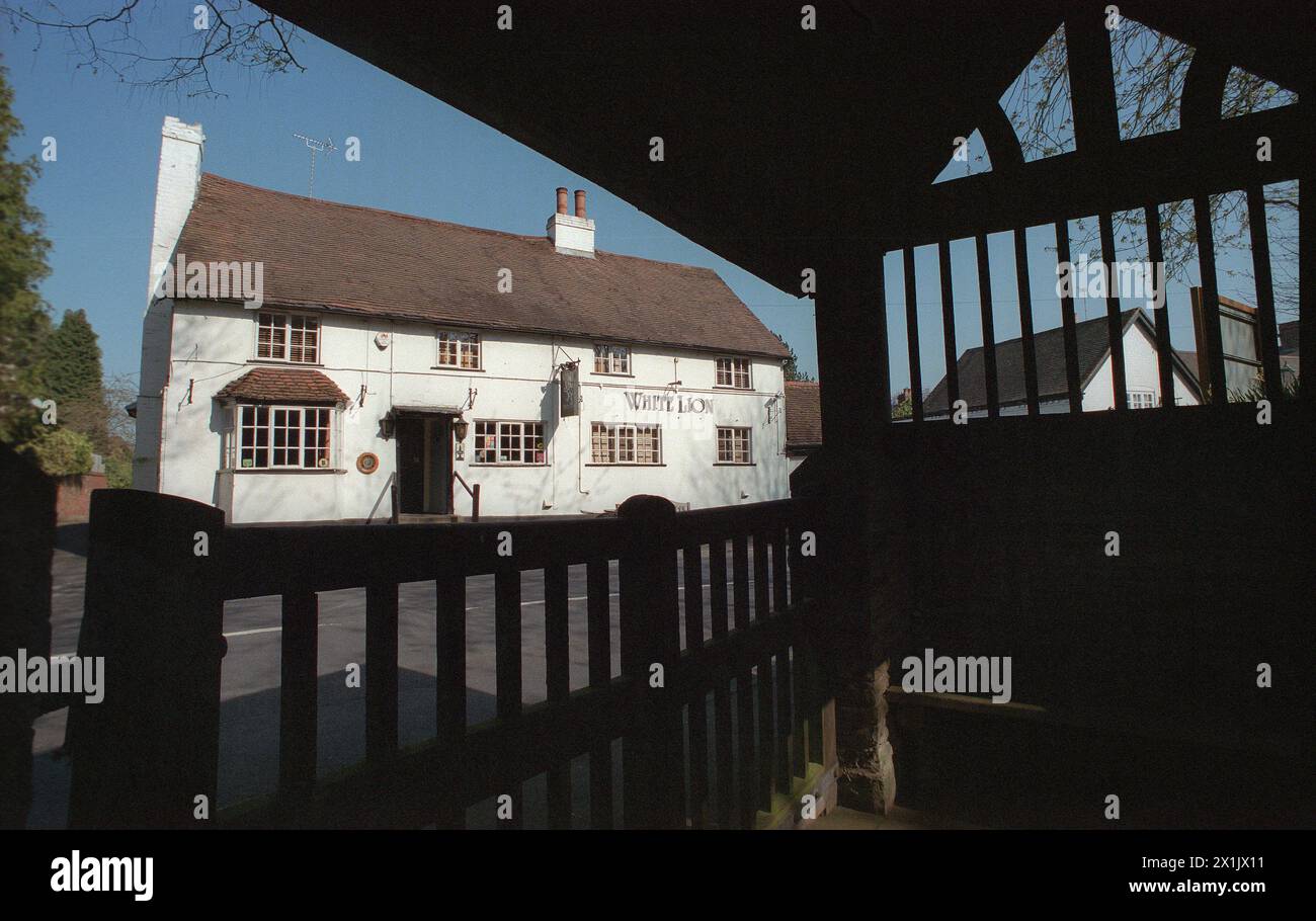 The White Lion Inn Hampton in Arden Solihull 2015 photographed from the ...