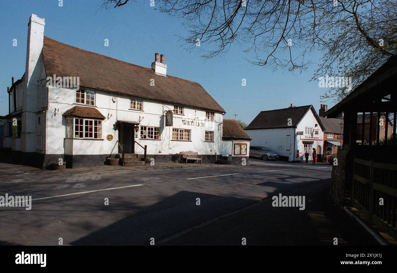 The White Lion Inn Hampton in Arden Solihull 2015 photographed from the ...