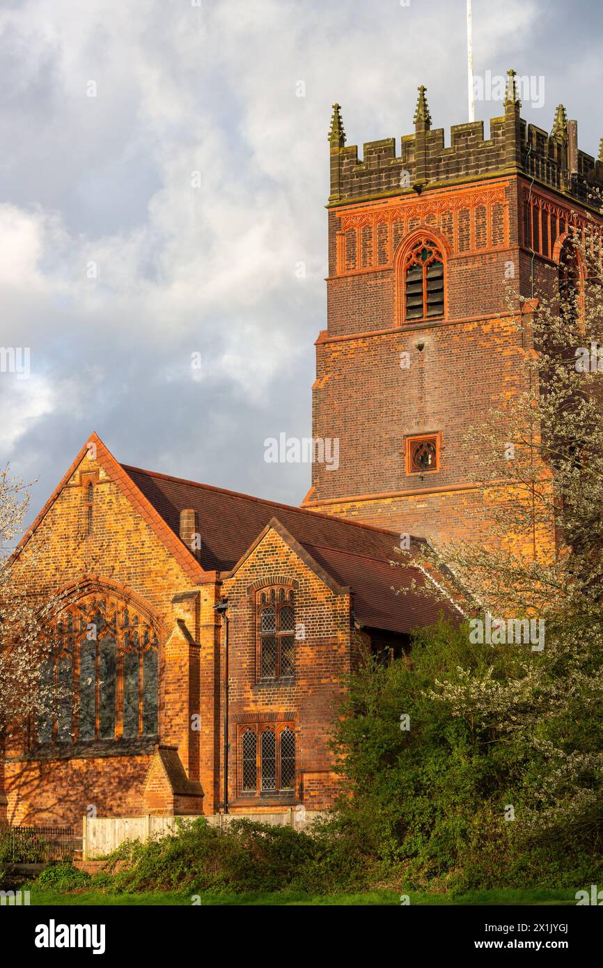 St. Cross Church, Knutsford Stock Photo - Alamy