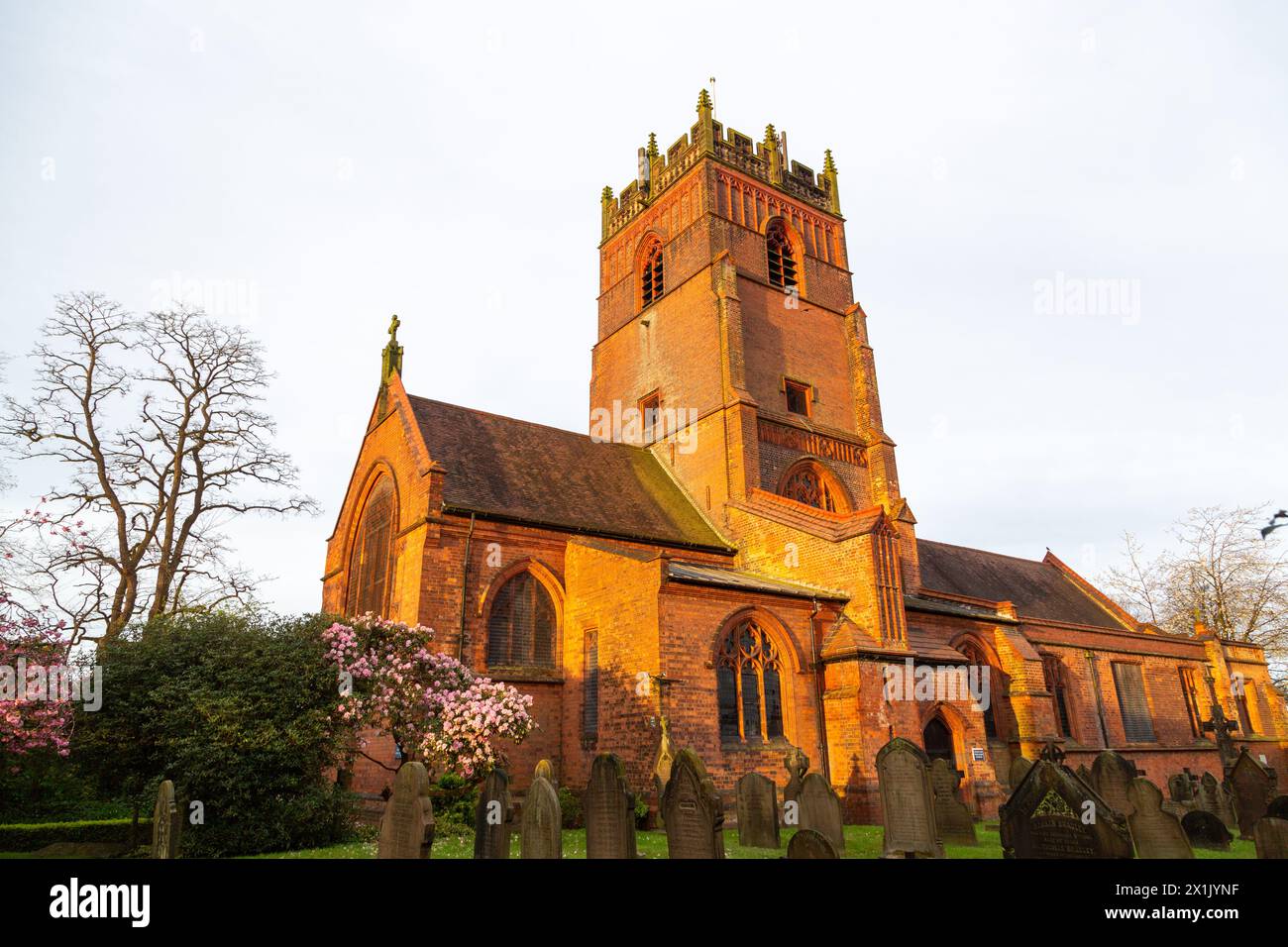 St. Cross Church, Knutsford Stock Photo - Alamy