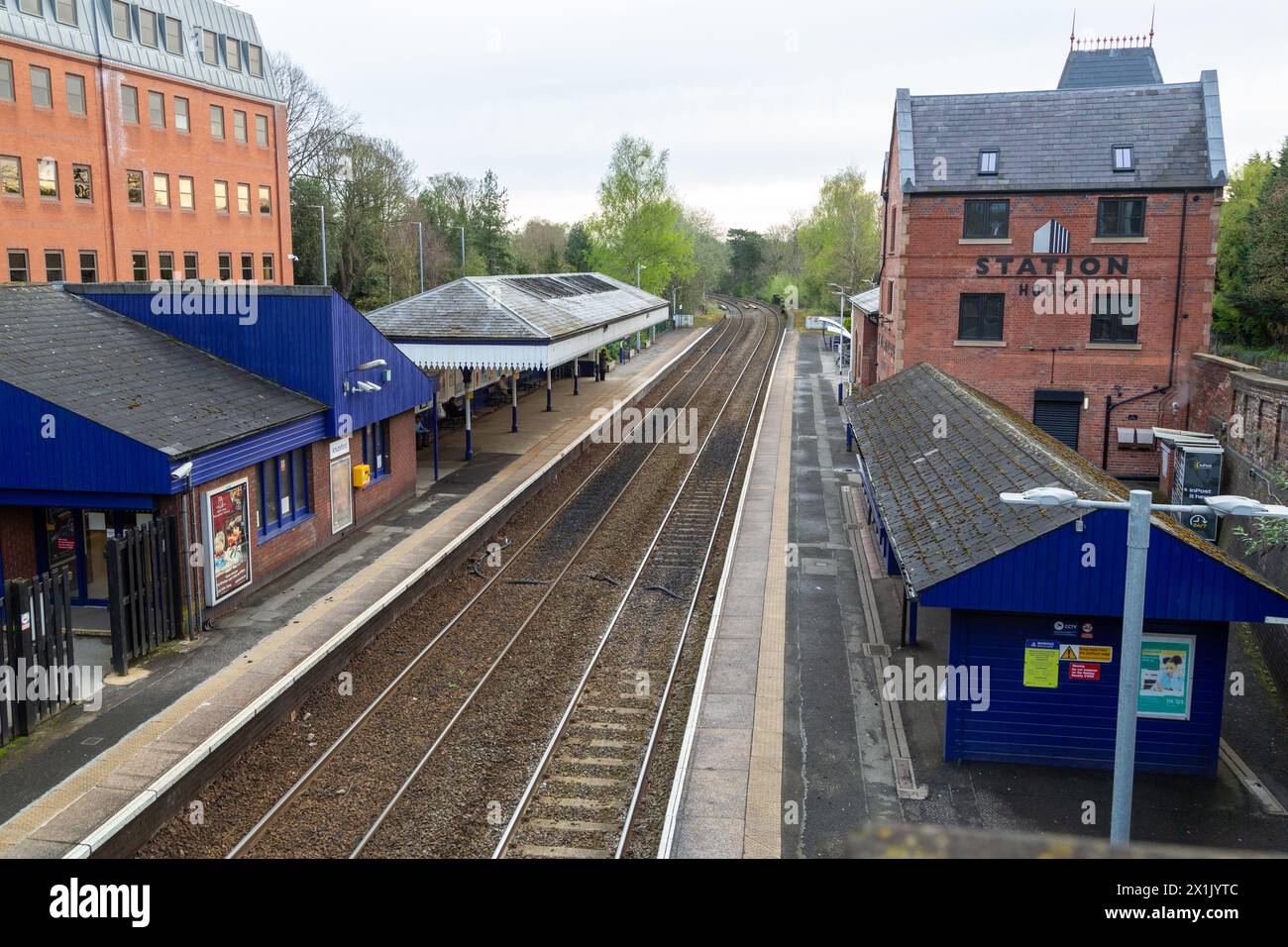 Manchester railway station historic hi-res stock photography and images ...