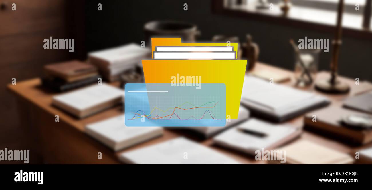 Charts folder icon hi-res stock photography and images - Alamy