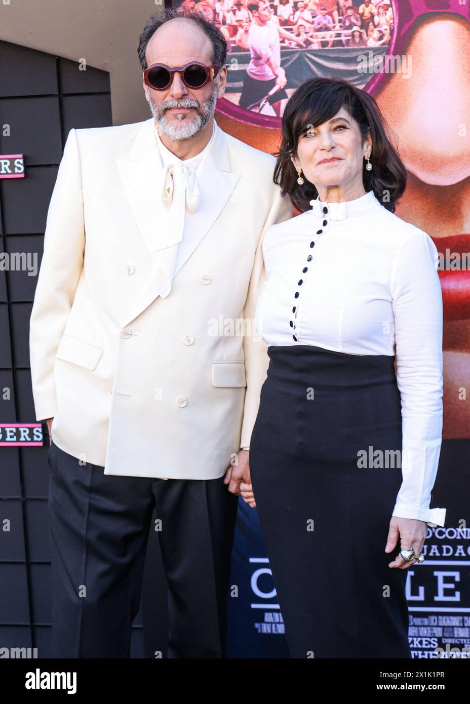 WESTWOOD, LOS ANGELES, CALIFORNIA, USA - APRIL 16: Luca Guadagnino and ...