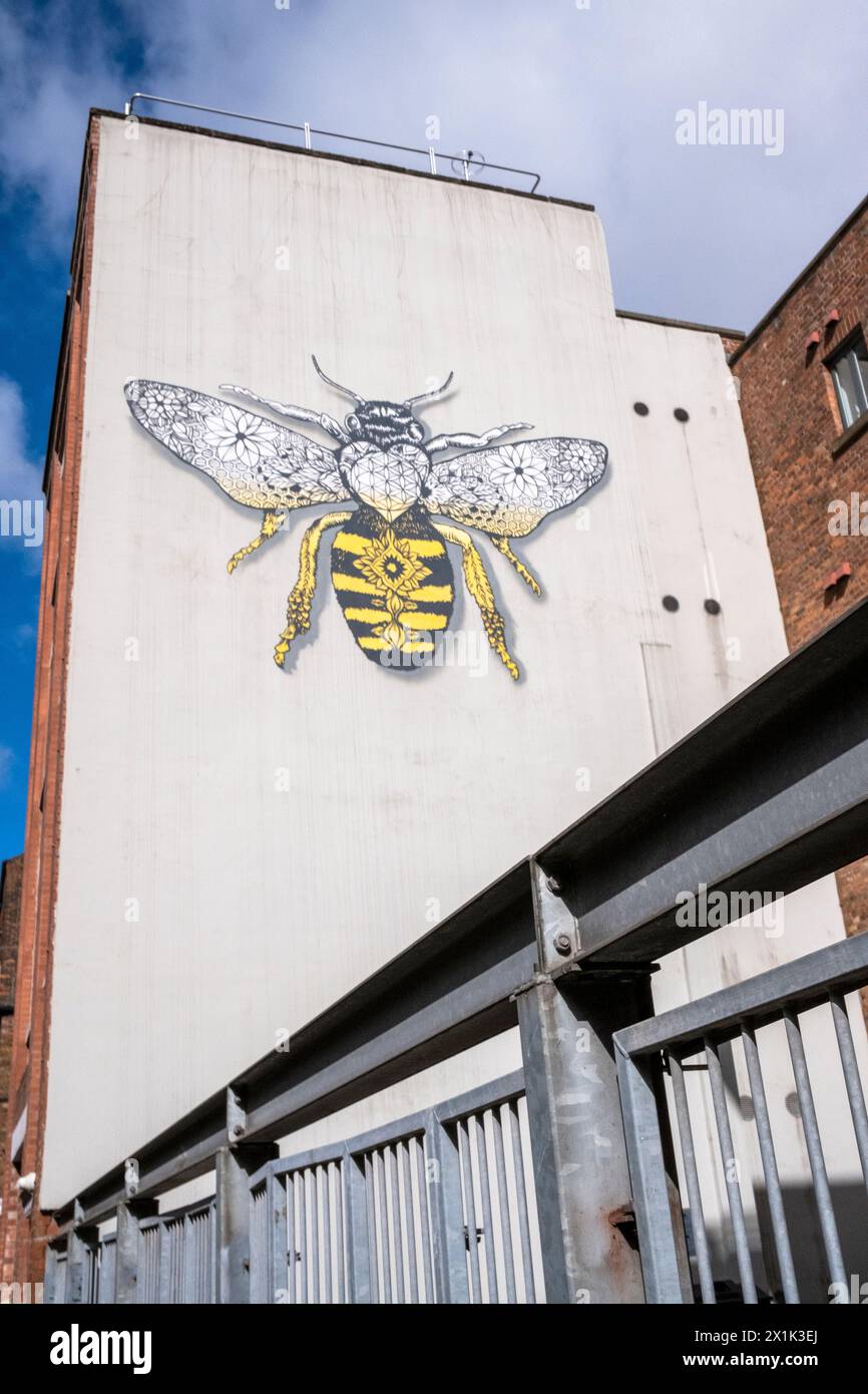 Manchester bee poster hi-res stock photography and images - Alamy