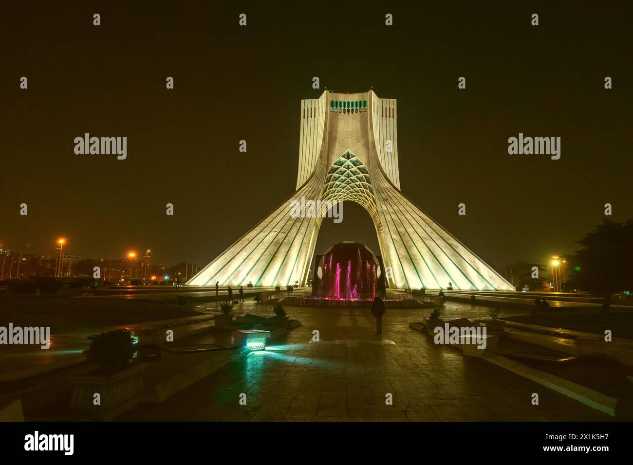 Persian tradition. Azadi (Freedom) Tower in Tehran (The gateway to ...