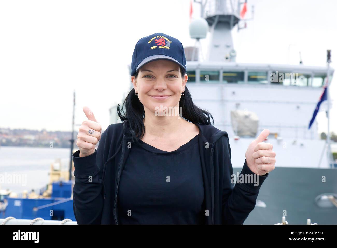 Pauley Perrette who plays NCIS Forensics expert Abby Sciuto meets her ...