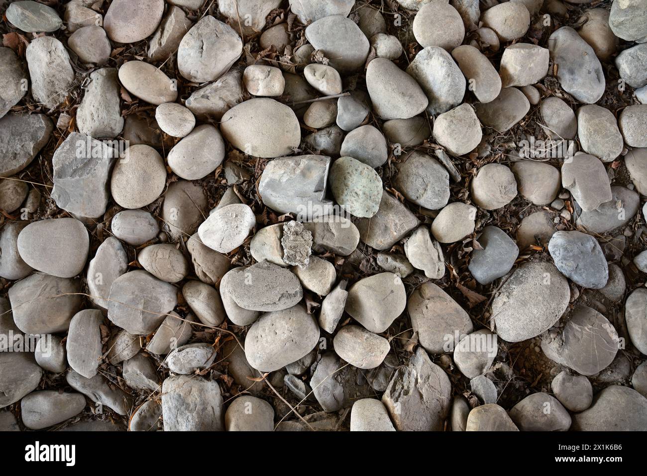 Texture of bed of pebbles on the ground. Background use Stock Photo - Alamy