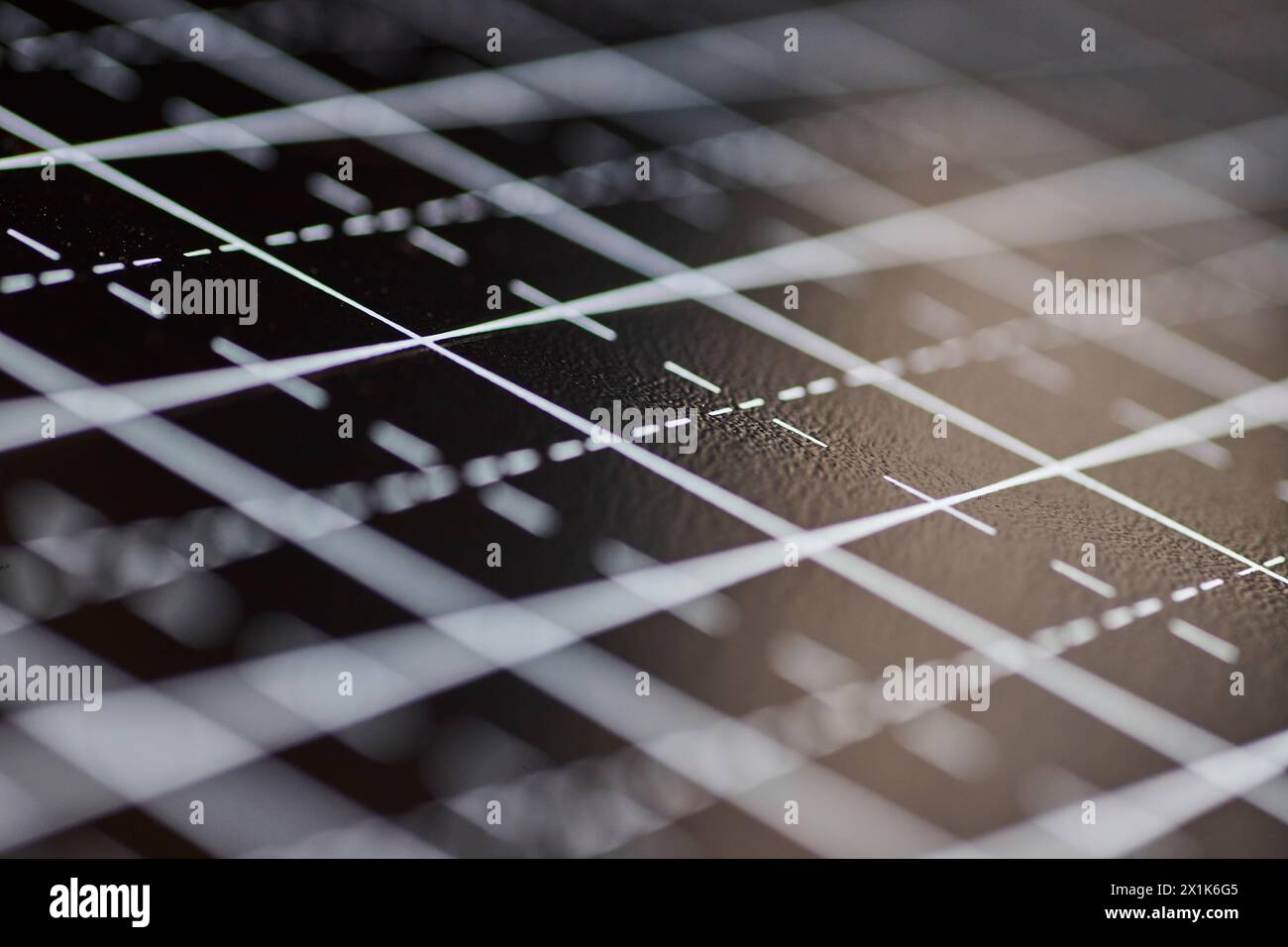 Textured Grid Pattern with Soft Focus Edges on Dark Surface Stock Photo ...