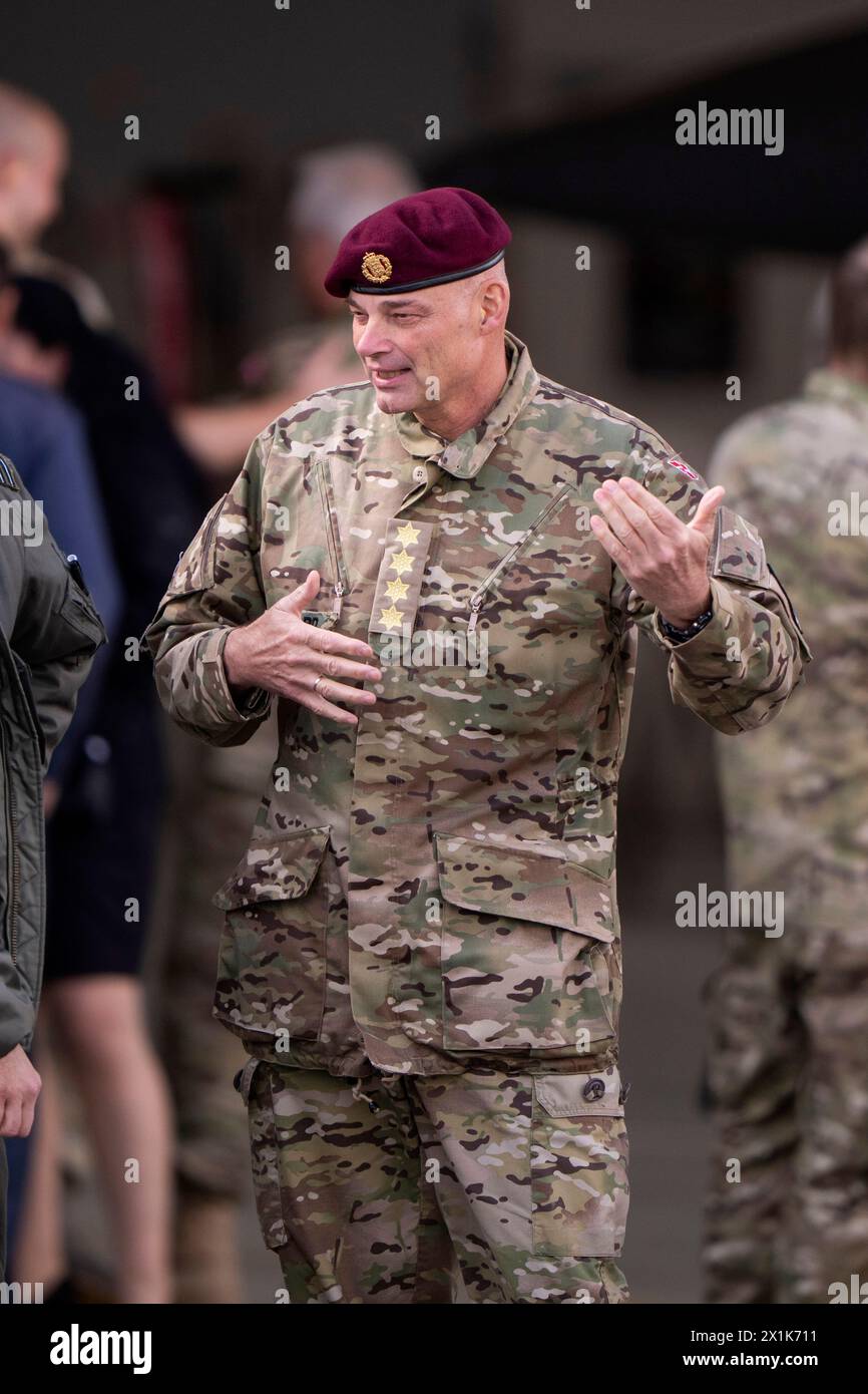 Danish Acting Defense Chief Michael Wiggers Hyldgaard photographed at a ...