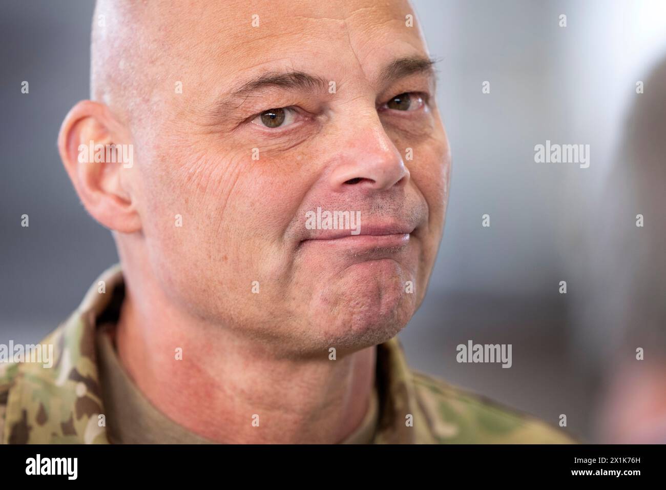 Danish Acting Defense Chief Michael Wiggers Hyldgaard photographed at a ...