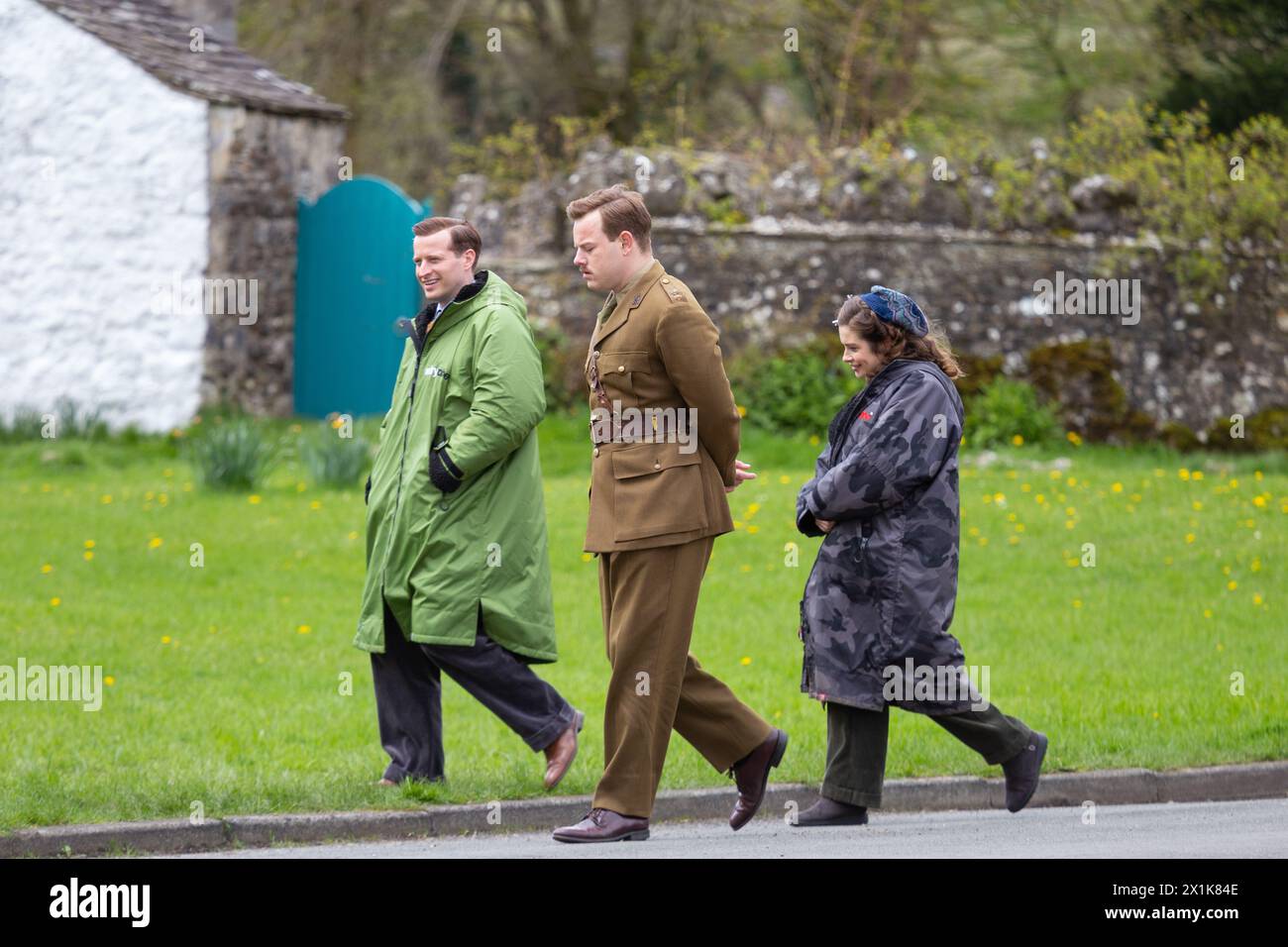 Arcliffe, North Yorkshire. 17th April 2024. Actor Callum Woodhouse is ...