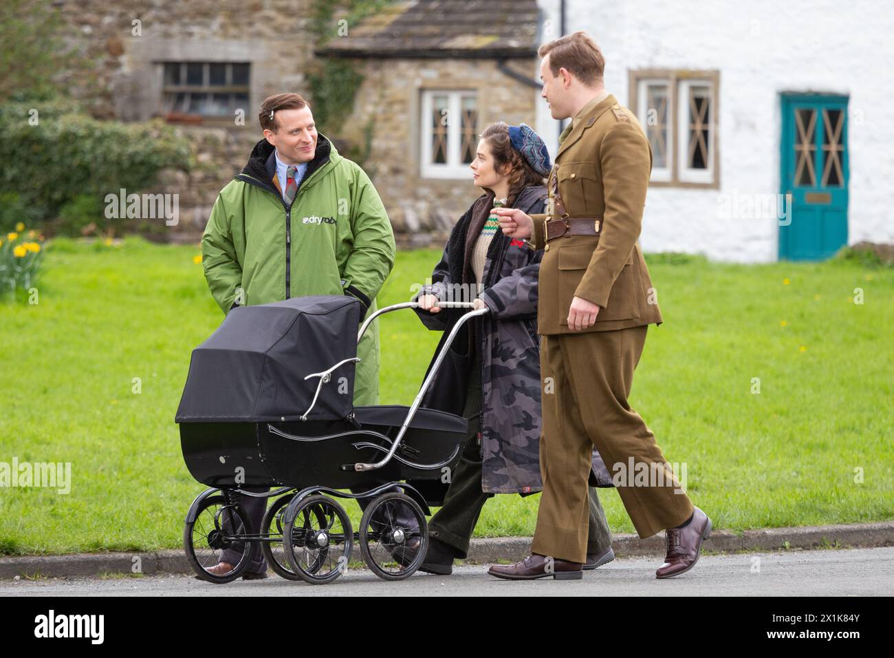 Arcliffe, North Yorkshire. 17th April 2024. Actor Callum Woodhouse is ...