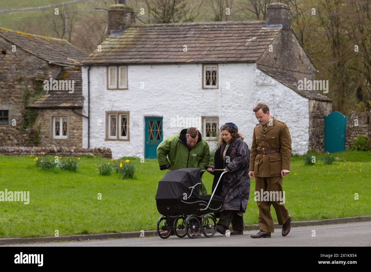 Arcliffe, North Yorkshire. 17th April 2024. Actor Callum Woodhouse is ...