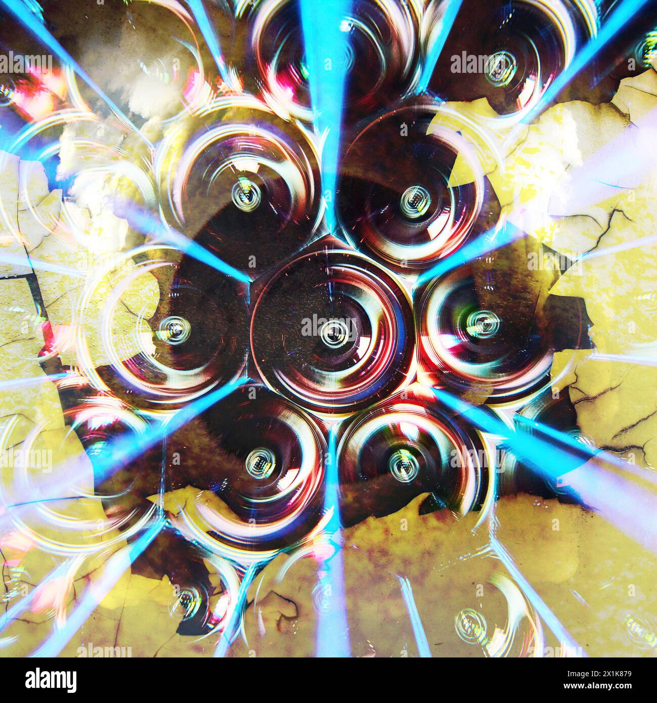 Prismatic Camera Lens Vortograph - Abstract Kaleidoscope Art Stock ...
