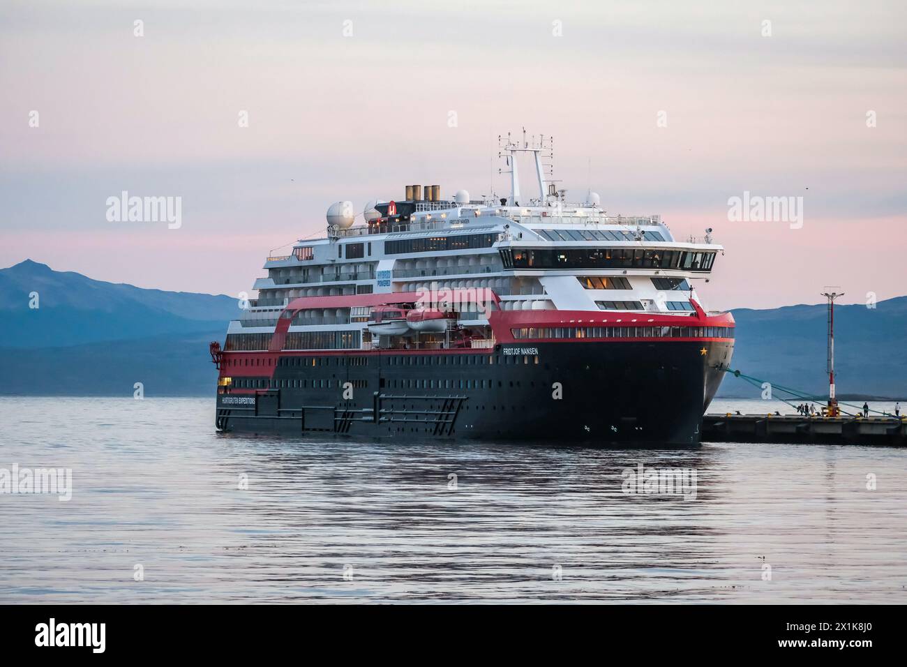 Ushuaia, Tierra del Fuego, Argentina - Expedition ship, Antarctic ...