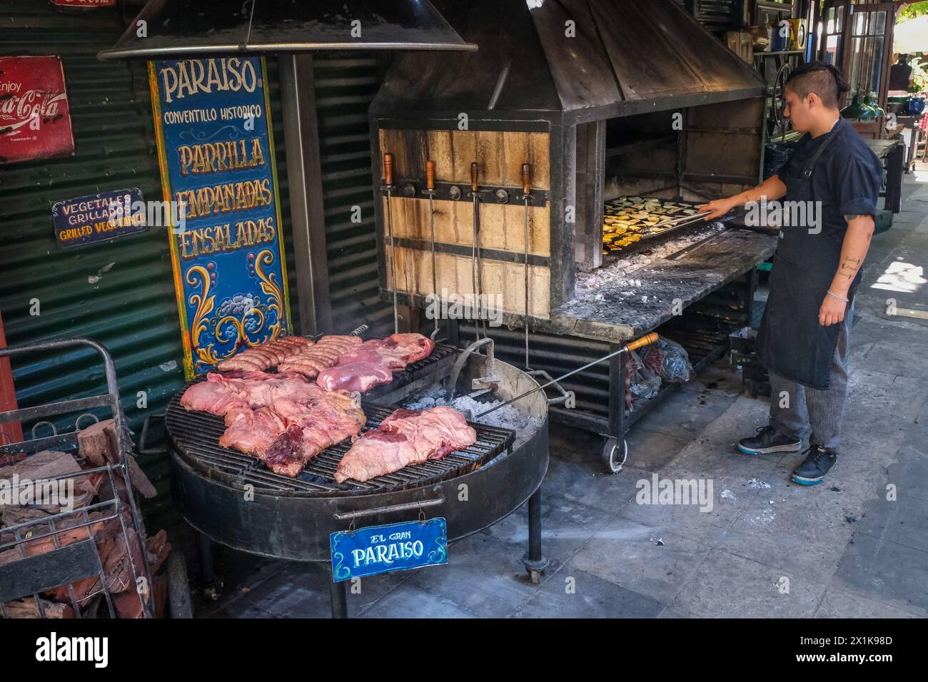 Parrilla exterior hi-res stock photography and images - Alamy
