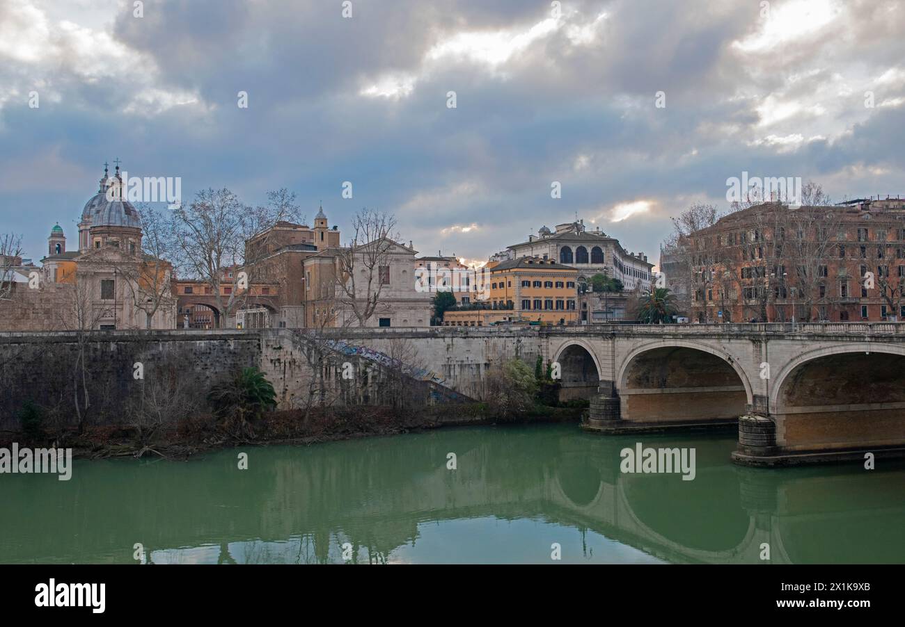 Spanning over the tiber hi-res stock photography and images - Alamy