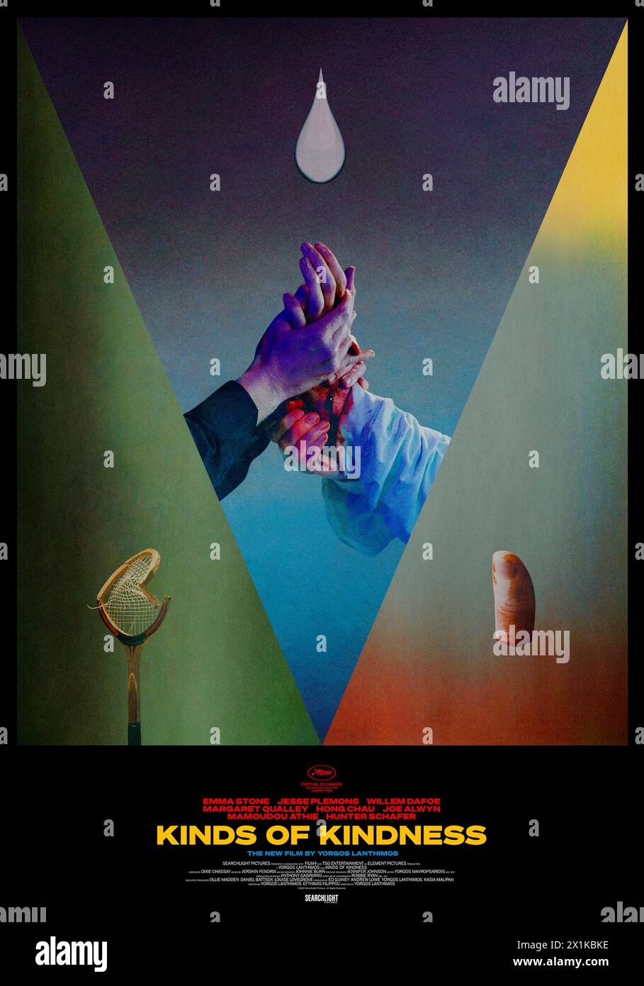 Kinds of Kindness (2024) directed by Yorgos Lanthimos and starring Margaret Qualley, Jesse ...