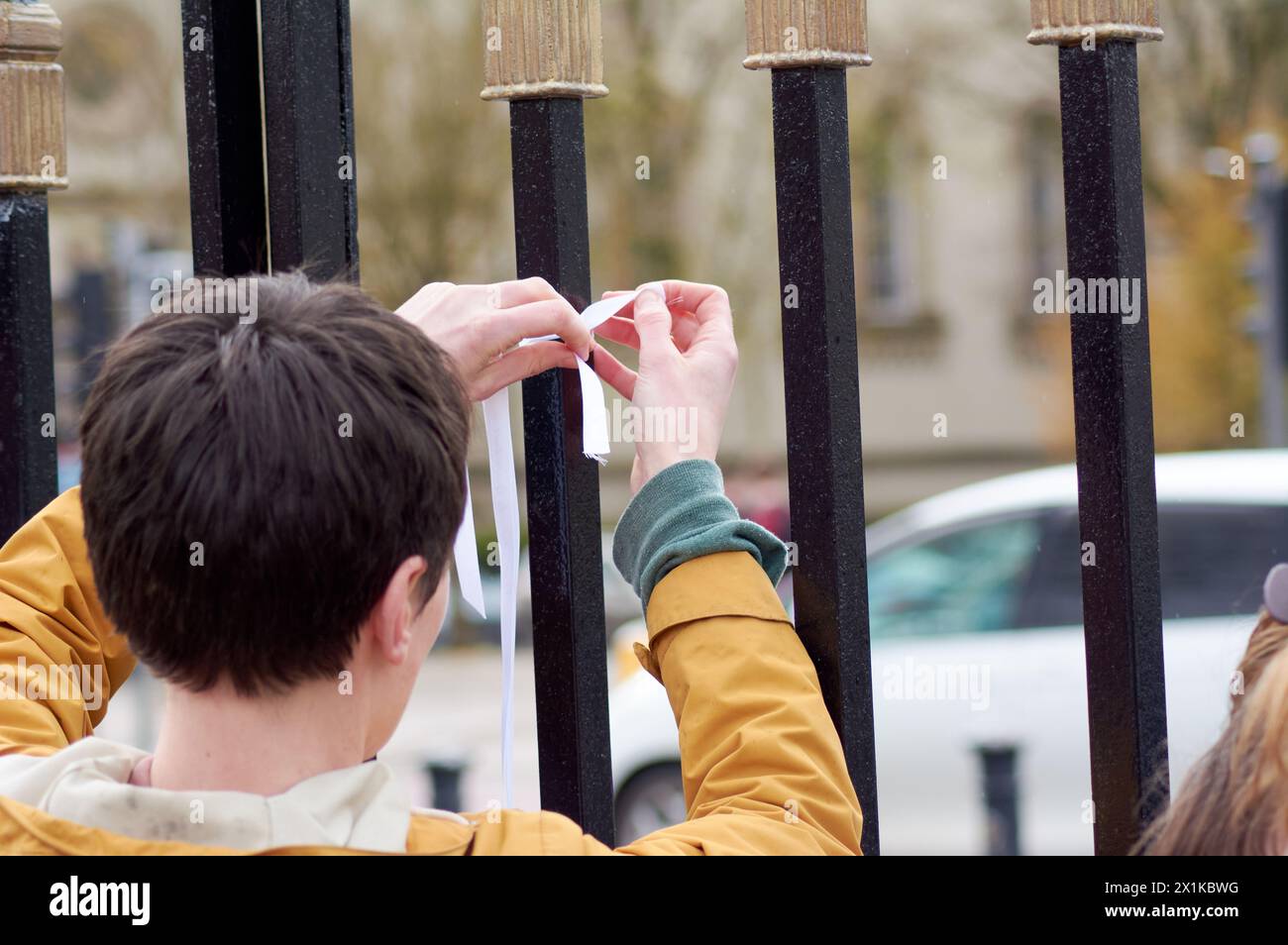 Protest at queens university hi-res stock photography and images - Alamy