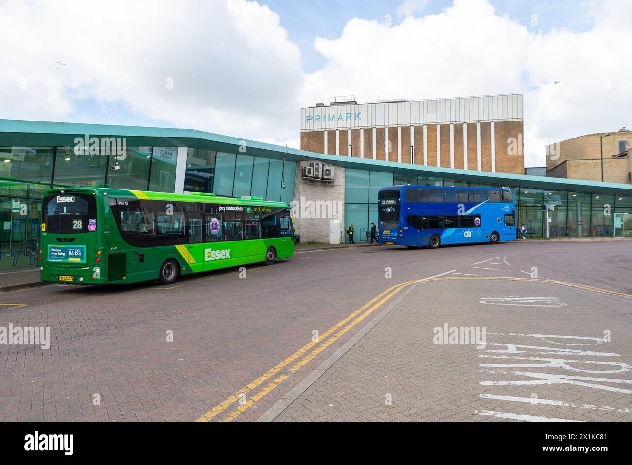 Southend City Bus Station. The bus station in Southend on Sea, Essex ...