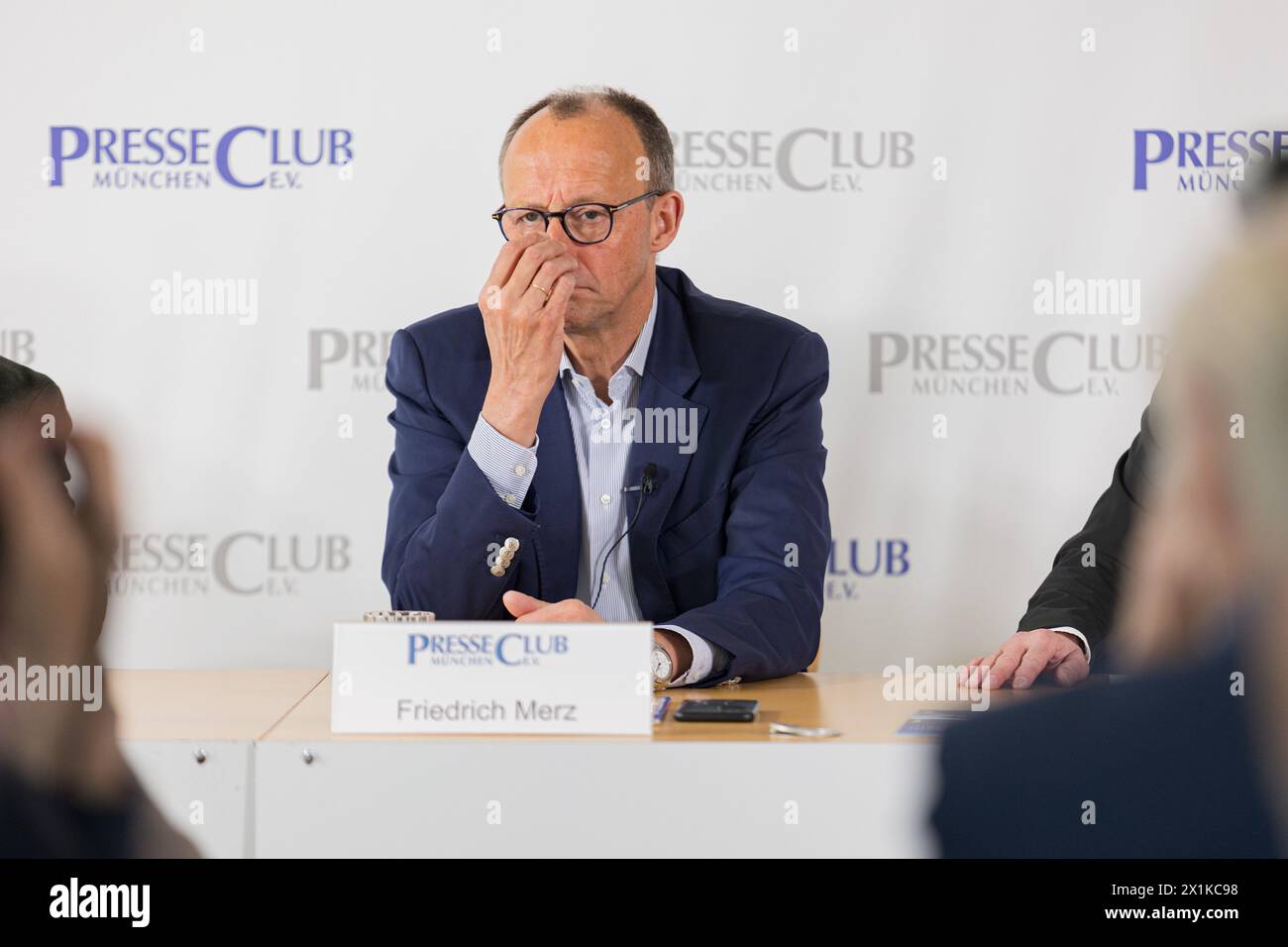 The leader of the CDU Germany and paraliamentary group leader of the ...