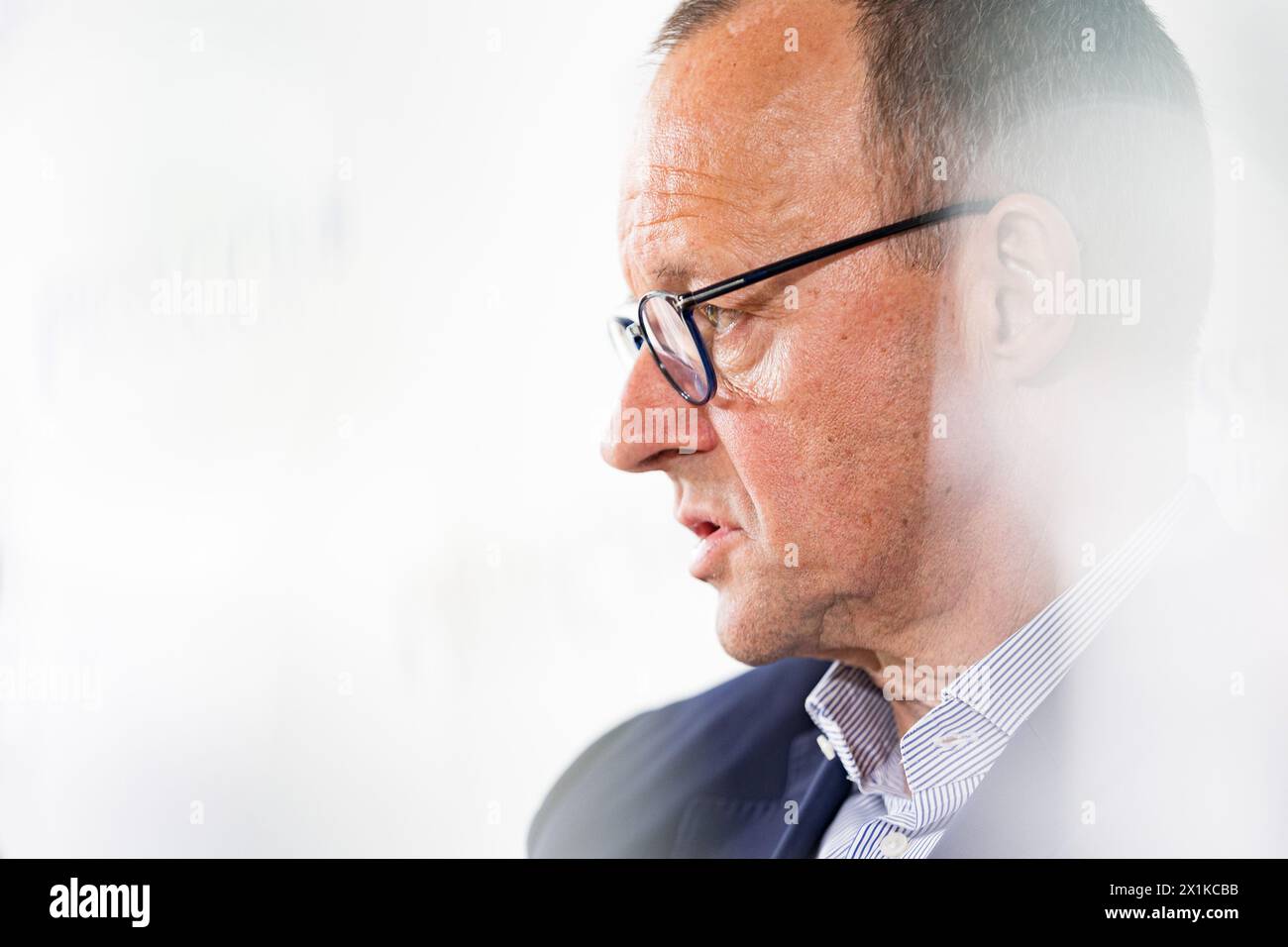 The leader of the CDU Germany and paraliamentary group leader of the ...