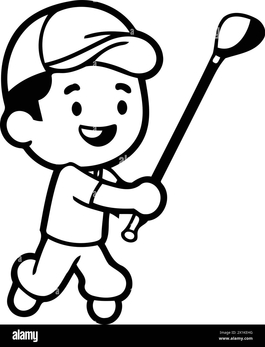 Stickman golf hi-res stock photography and images - Alamy